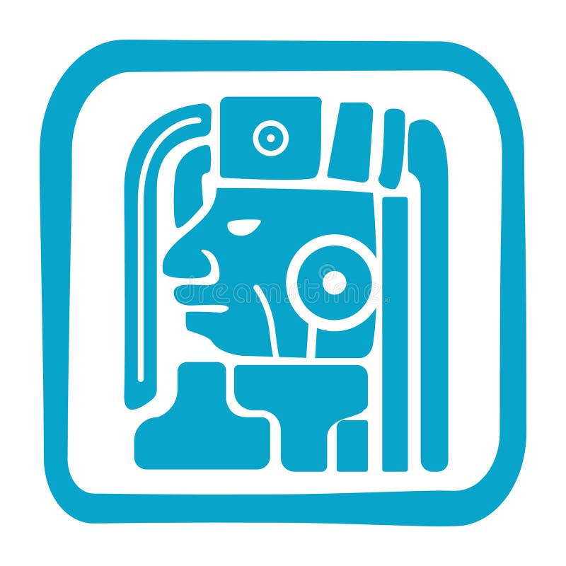 Aztec symbol Ollin stock vector. Illustration of daysign - 31609633