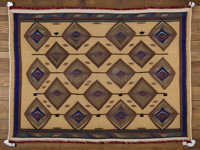 Aztec Tribal Pattern. Boho Style. Navajo Patterned Rug Stock ...