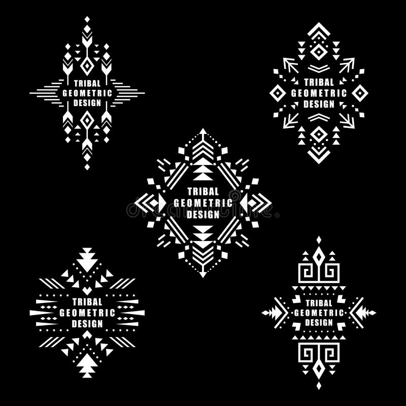 Aztec Vector Element, Ethnic Ornament. Stock Vector - Illustration of ...