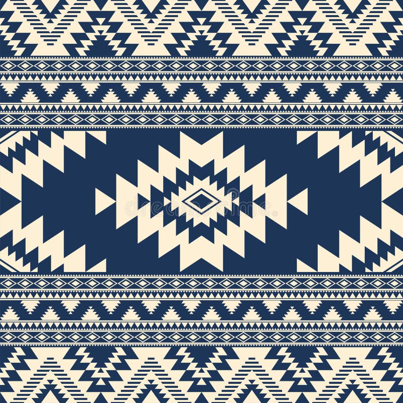 Aztec Vector Pattern Art. Geometric Ancient Traditional Editorial Stock ...
