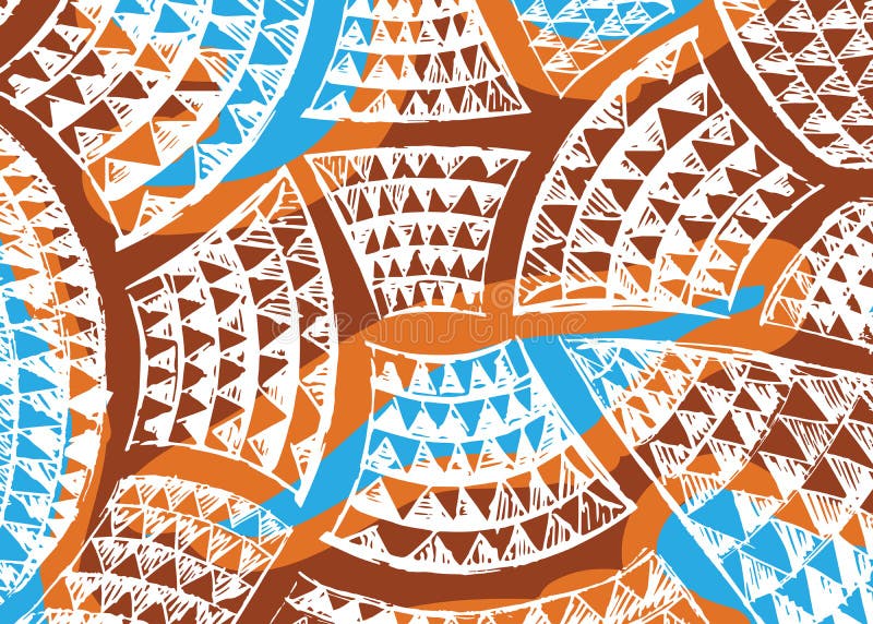 Azteca stock illustration. Illustration of brown, orange - 26243339