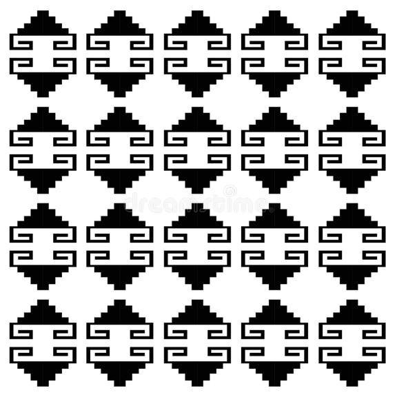AZTECS DESIGN PATTERN TEXTURE BACKGROUND Stock Illustration ...