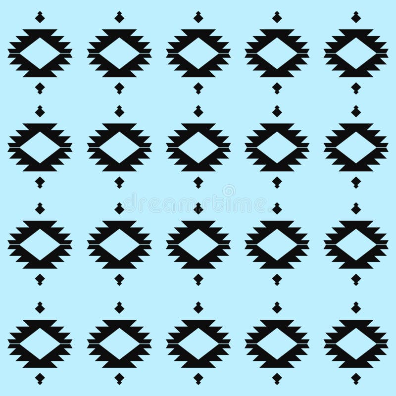 Aztecs Design Pattern Texture Background Stock Illustration ...