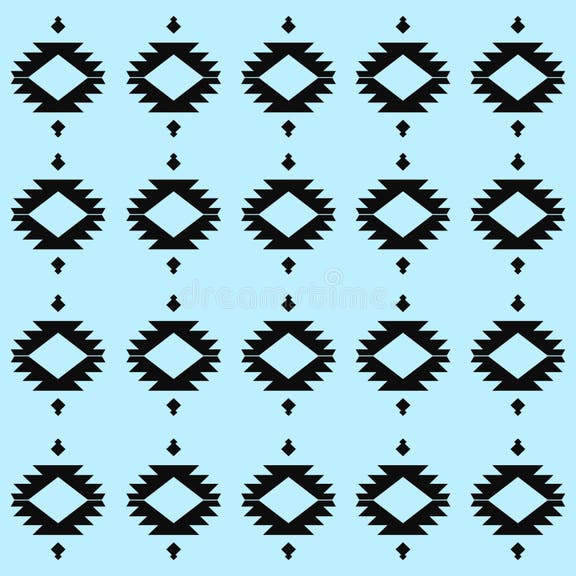 Aztecs Design Pattern Texture Background Stock Illustration ...
