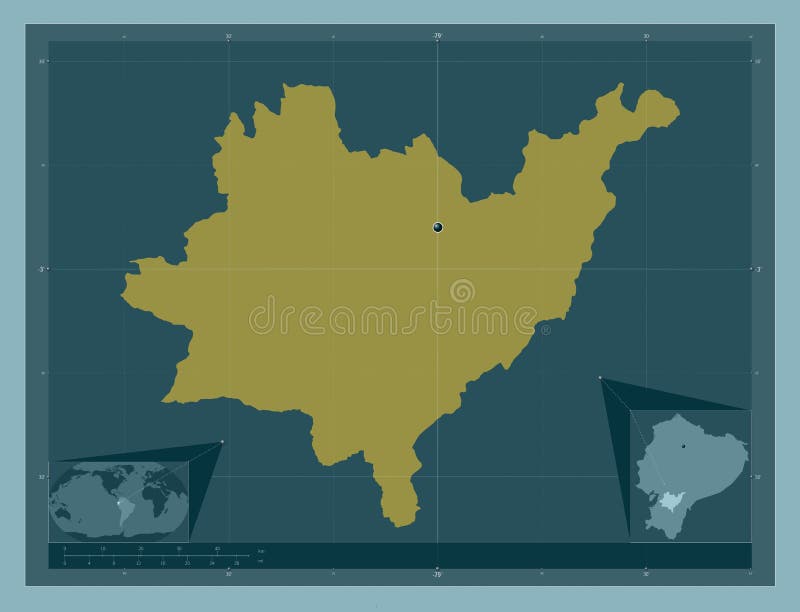 Azuay, Ecuador. Solid. Capital Stock Illustration - Illustration of ...
