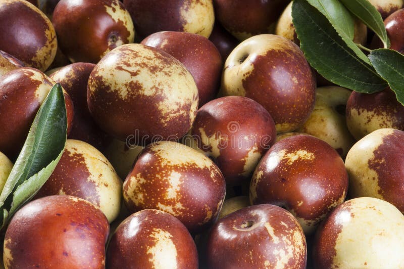 Fruta Secada De La Azufaifa En La Tabla De Madera Imagen de archivo ...
