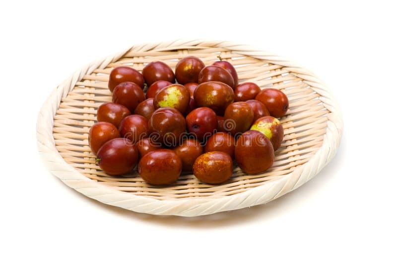 Azufaifa foto de archivo. Imagen de comida, blanco, fresco - 27372430