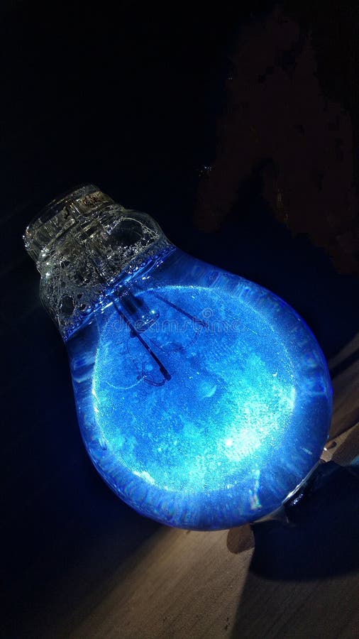 Azul Claro Cheio De Cor Azul Cristalina Foto de Stock - Imagem de ...