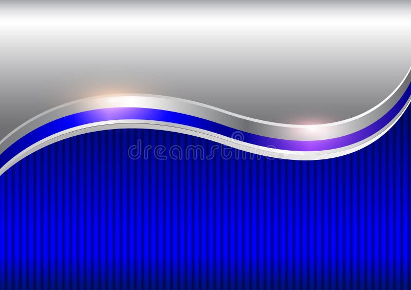 Azul de plata del fondo ilustración del vector. Ilustración de suave ...
