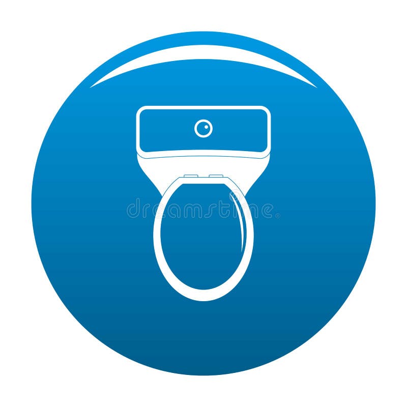 Azul Del Vector Del Icono Del Servicio Ilustración del Vector ...