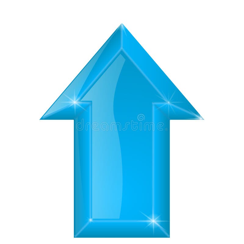 Flecha Azul 3d Ilustraciones Stock, Vectores, Y Clipart – (34,543 ...