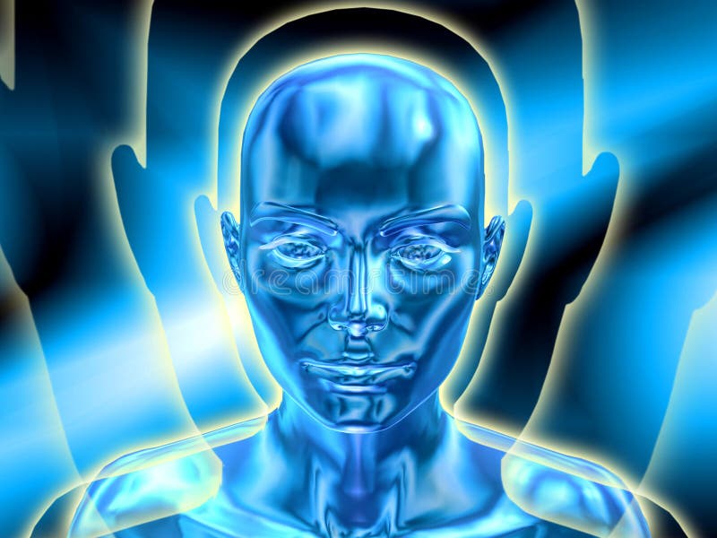 Azul II stock de ilustración. Ilustración de digital, liso - 244935