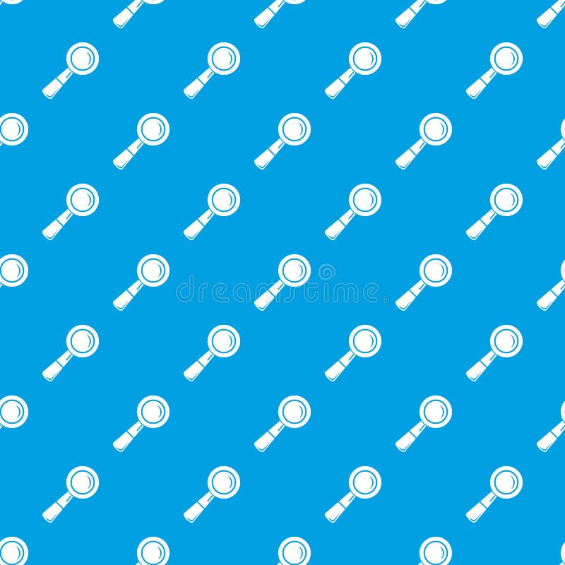 Azul Inconsútil Del Vector Del Modelo De La Lupa De La Escuela ...