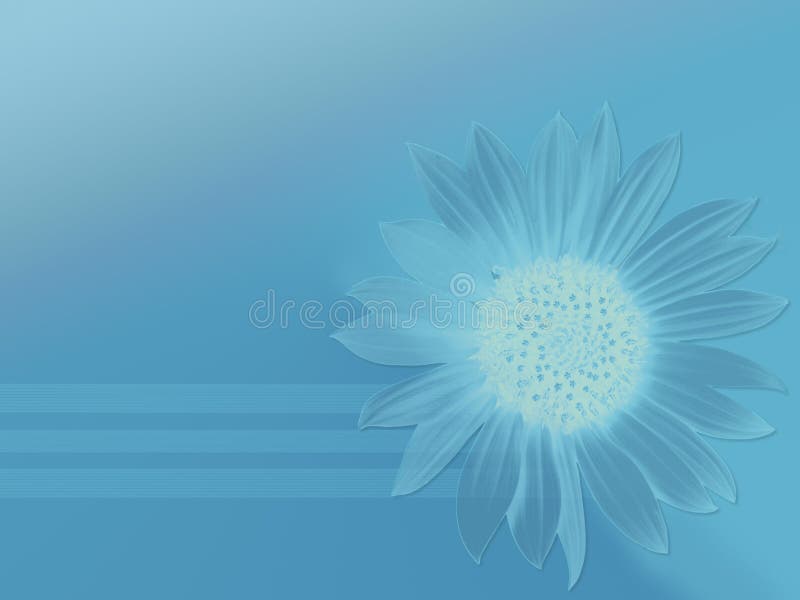 Azul puro stock de ilustración. Ilustración de arte, girasol - 399179