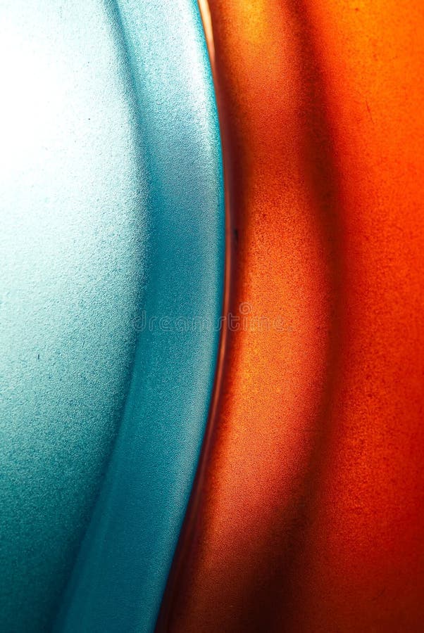 Azul y naranja imagen de archivo. Imagen de puro, curva - 17532049