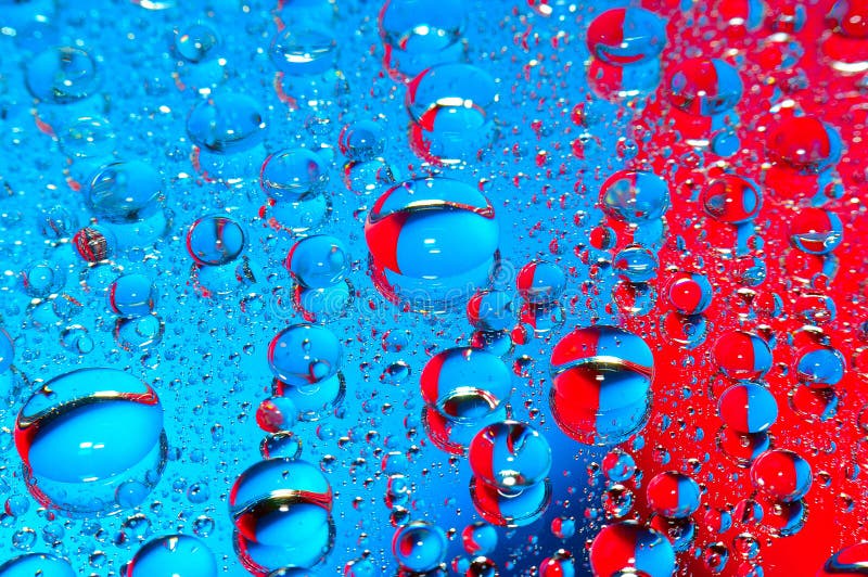 Azul y rojo foto de archivo. Imagen de chapoteo, sangre - 9490142
