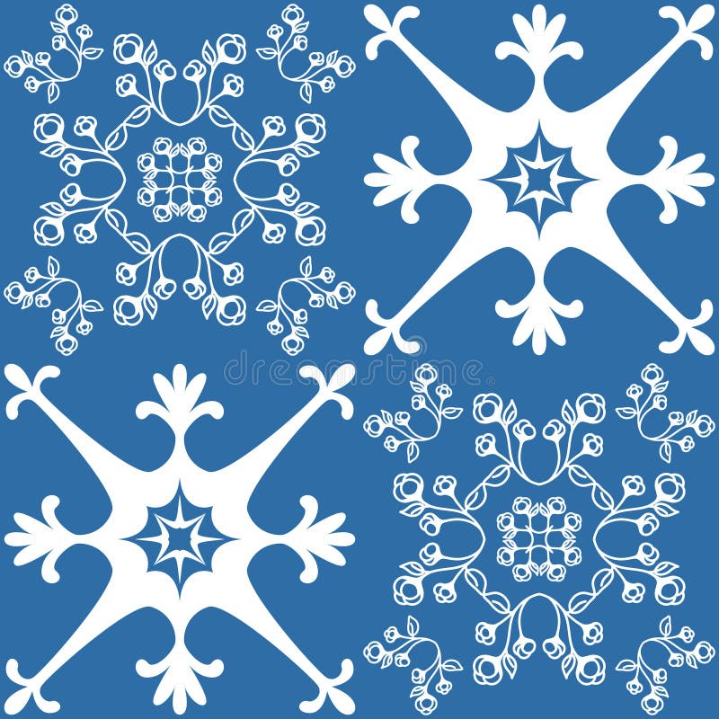 Azulejo Blue Seamless Pattern, Traditional Spanish Pattern for Fabric ...