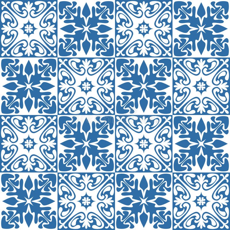 Azulejo Spanish Tile for Kitchen Backsplash Design, Retro Geometric ...
