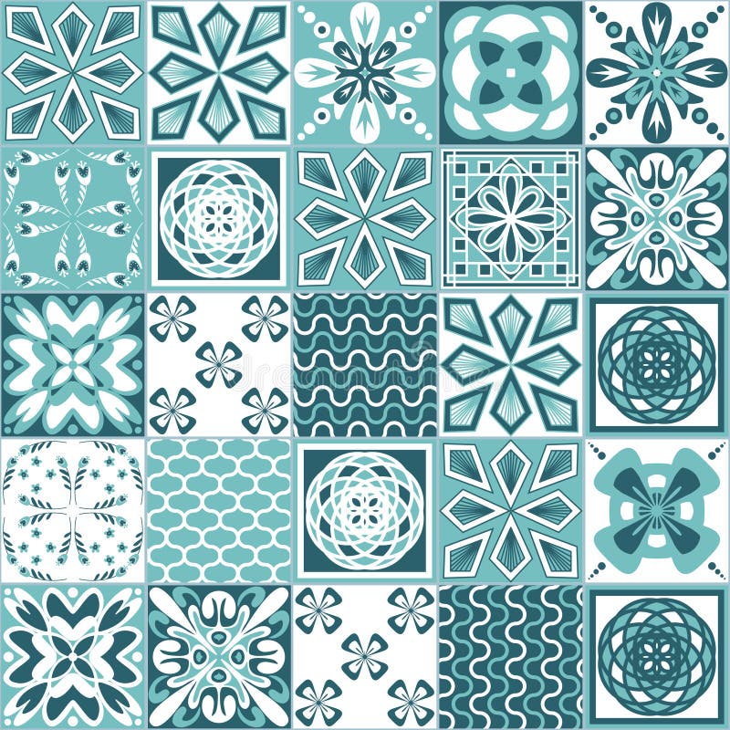 Azulejo Talavera Ceramic Tile Portuguese Vintage Pattern, Illustration ...