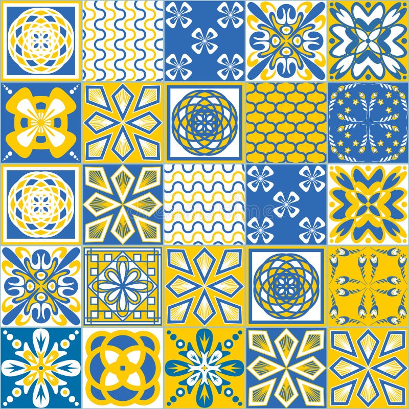 Azulejo Talavera Ceramic Tile Majolica Pattern, Arabic Ornate ...