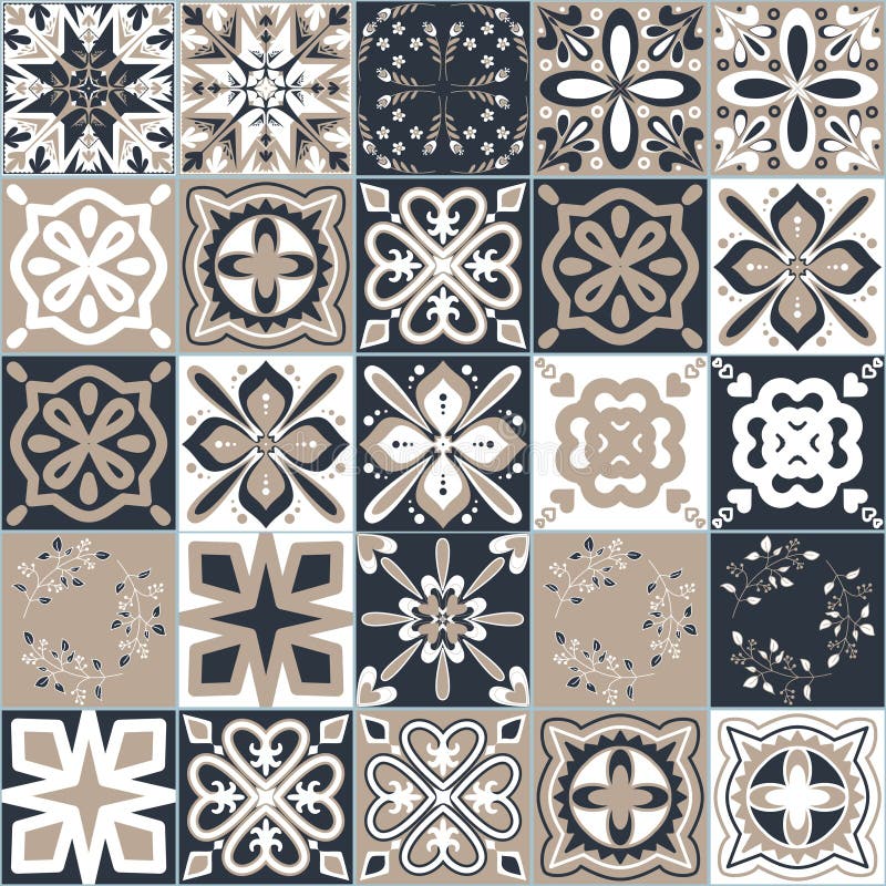 Azulejo Traditional Spanish Pottery, Square Azulejo Tiles for Design ...