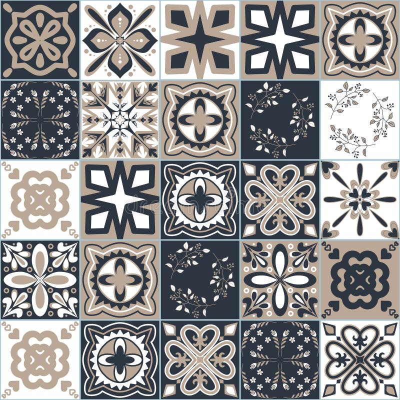 Azulejo Traditional Spanish Pottery, Square Azulejo Tiles for Design ...