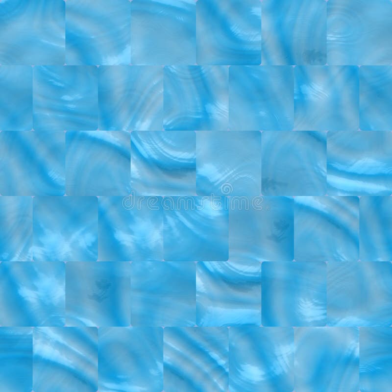 Azulejos Azules Claros Del Sl Stock de ilustración - Ilustración de ...