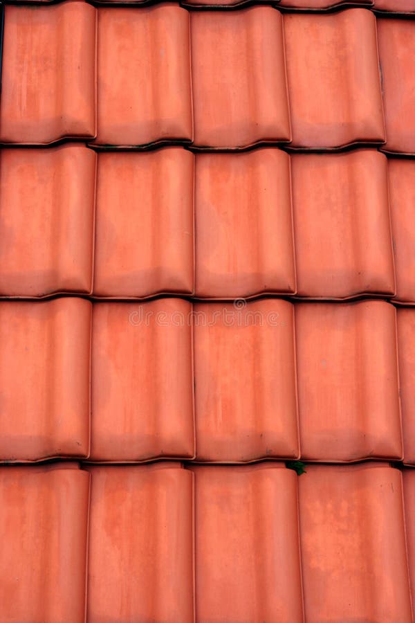 Textura roja de la azotea foto de archivo. Imagen de texturizado - 9529306