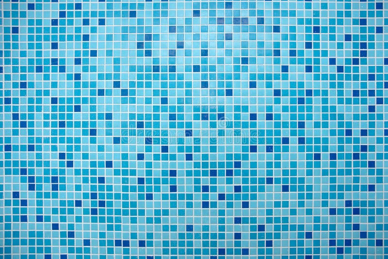 Azulejos de mosaico azules foto de archivo. Imagen de azulejo - 7580764