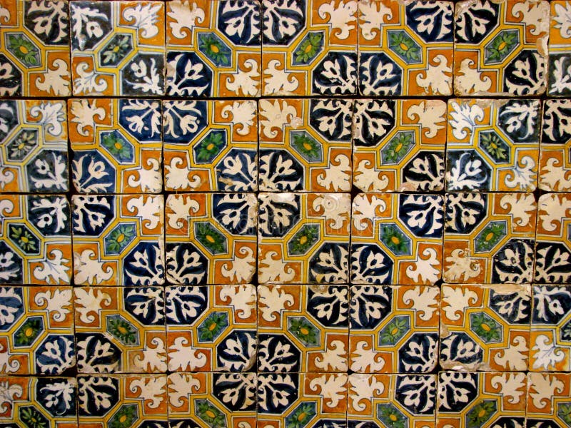 Azulejos - Tiles stock photo. Image of pattern, ceramic - 3358742