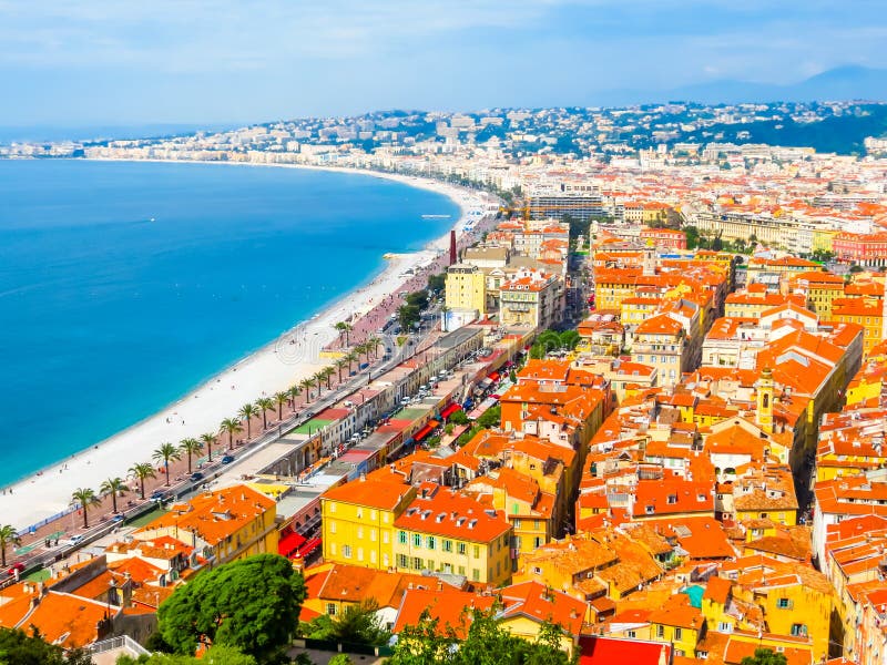 ` Azur De Cote D Du Front De Mer, Nice, Frances Photo stock - Image du ...