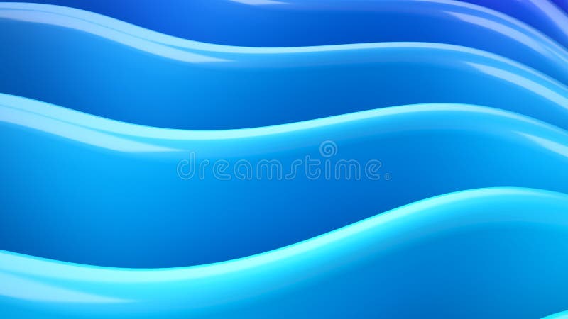 Azure, Blue Background. 3d Image, 3d Rendering Stock Illustration ...