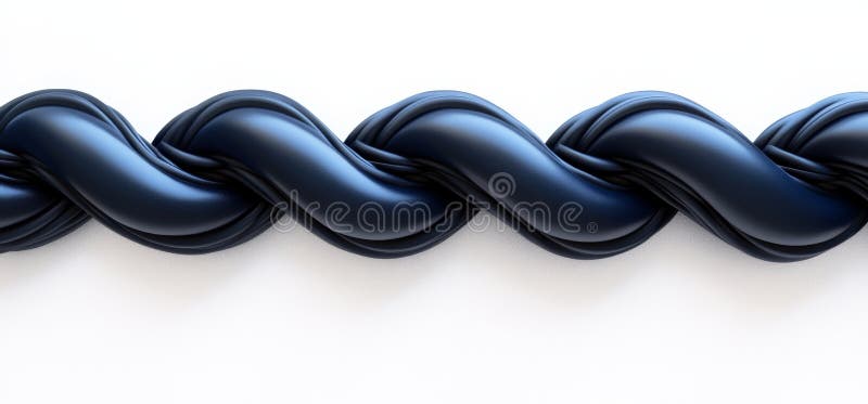 Azure Chic: 3D Blue Wave Illustration for Elegant and Classy Designs ...