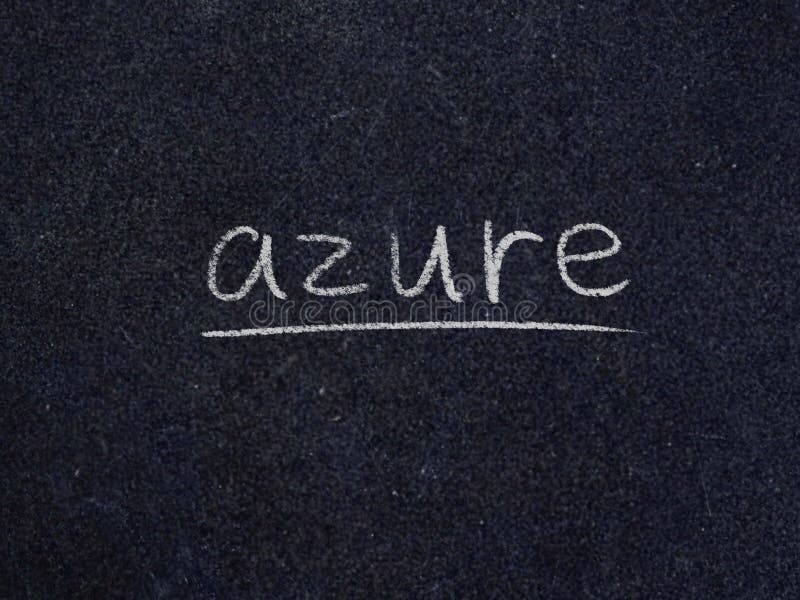 Azure stock image. Image of learning, word, azure, education - 241955161