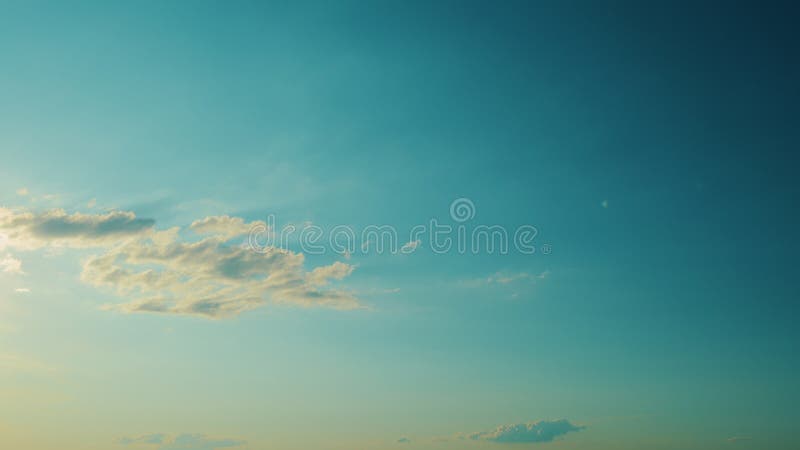 Azure Sky or Sky Blue Beautiful White Spring Clouds. Blue Sky ...