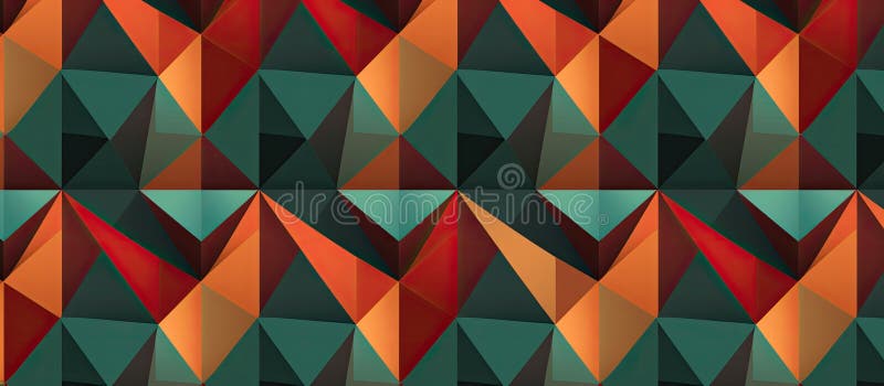 Azure Triangles in Textile Art, a Creative Closeup Pattern with Magenta ...