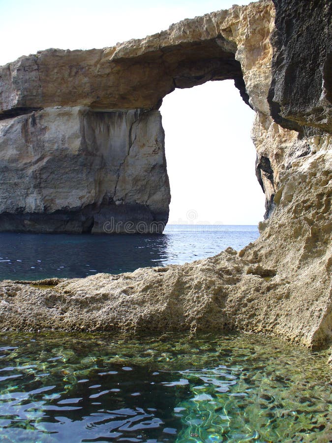 Azure window stock image. Image of ocean, azure, diving - 1394761