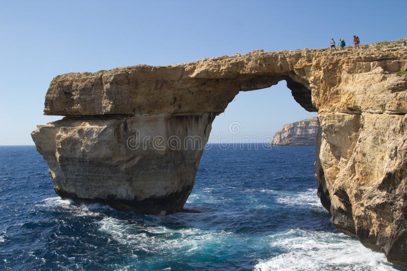 Azure Window editorial stock image. Image of famous, dwejra - 27266449