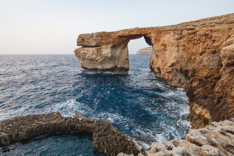 Azure Window stock image. Image of beach, gozo, scenery - 29125593