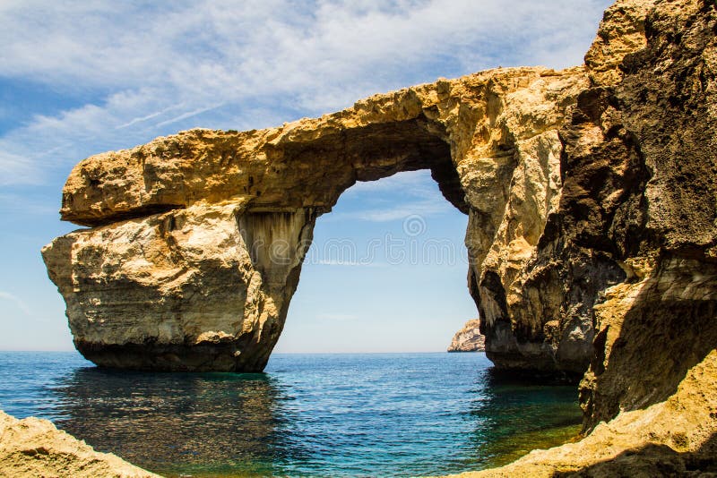 Azure window stock image. Image of mahal, gozo, calipsee - 86161539