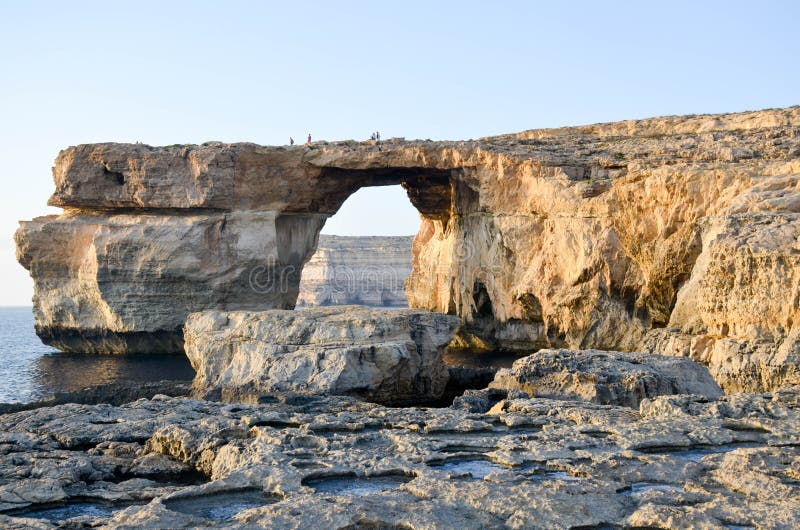 Azure Window editorial stock image. Image of mediteranean - 76988644
