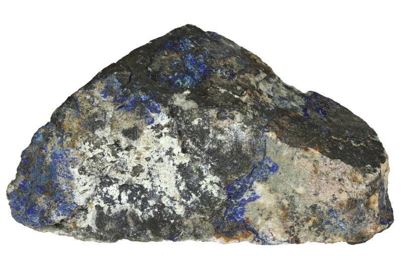 Azurite stock image. Image of discovery, mineral, natural - 210617311