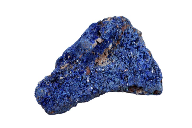 Azurite stock image. Image of white, mineral, geological - 174810537
