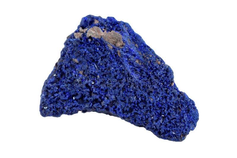 Azurite stock image. Image of background, stone, natural - 174810541