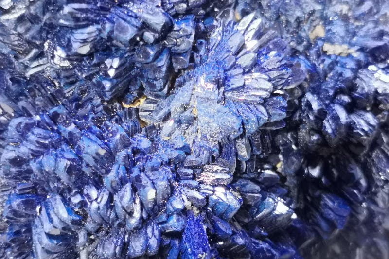 Azurite mineral texture stock photo. Image of texture - 275712840
