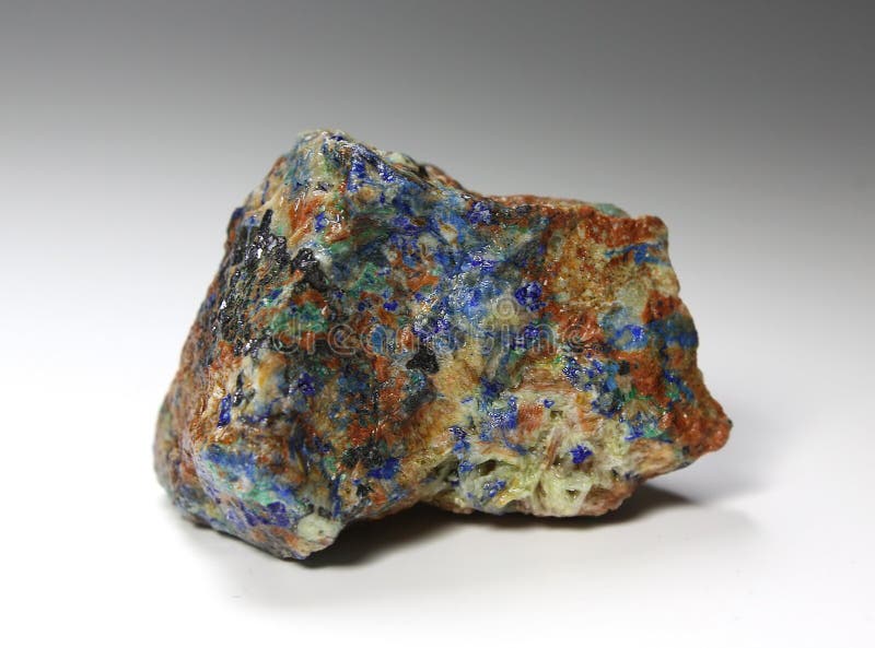 Azurite pattern stock image. Image of isolated, geologic - 42195825