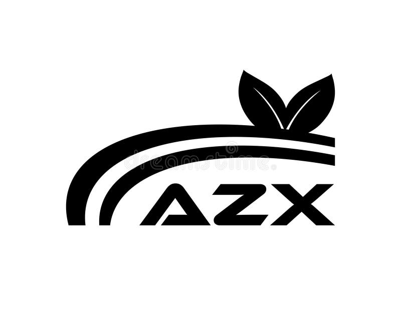 AZX Letter Logo Design. AZX Simple and Modern Monogram Logo Stock ...