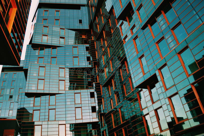 Formes Architecturales Modernes Image stock - Image du convectional ...