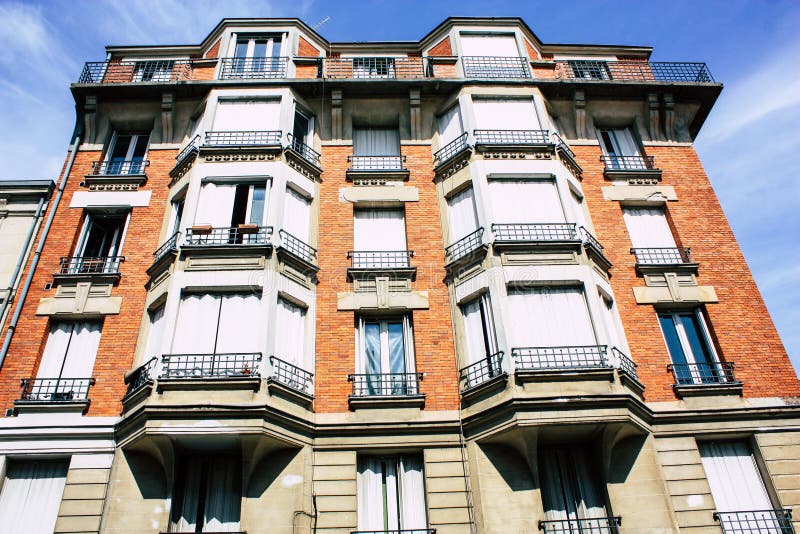 Bâtiments des Frances photo stock éditorial. Image du extérieur - 121044028