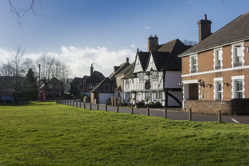 Chartham Village Green, Kent, R-U Image stock éditorial - Image of ...